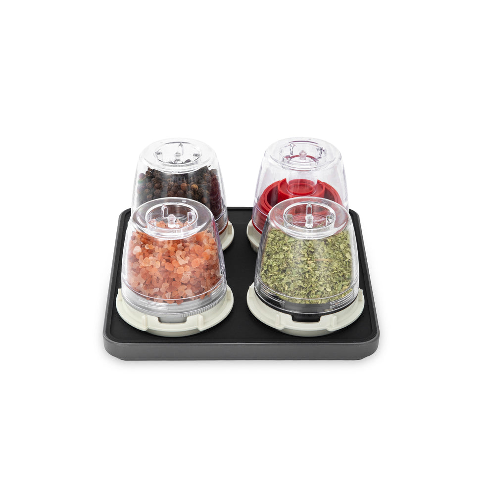 Straight Line Stackable Storage Spice Tray | FinaMill