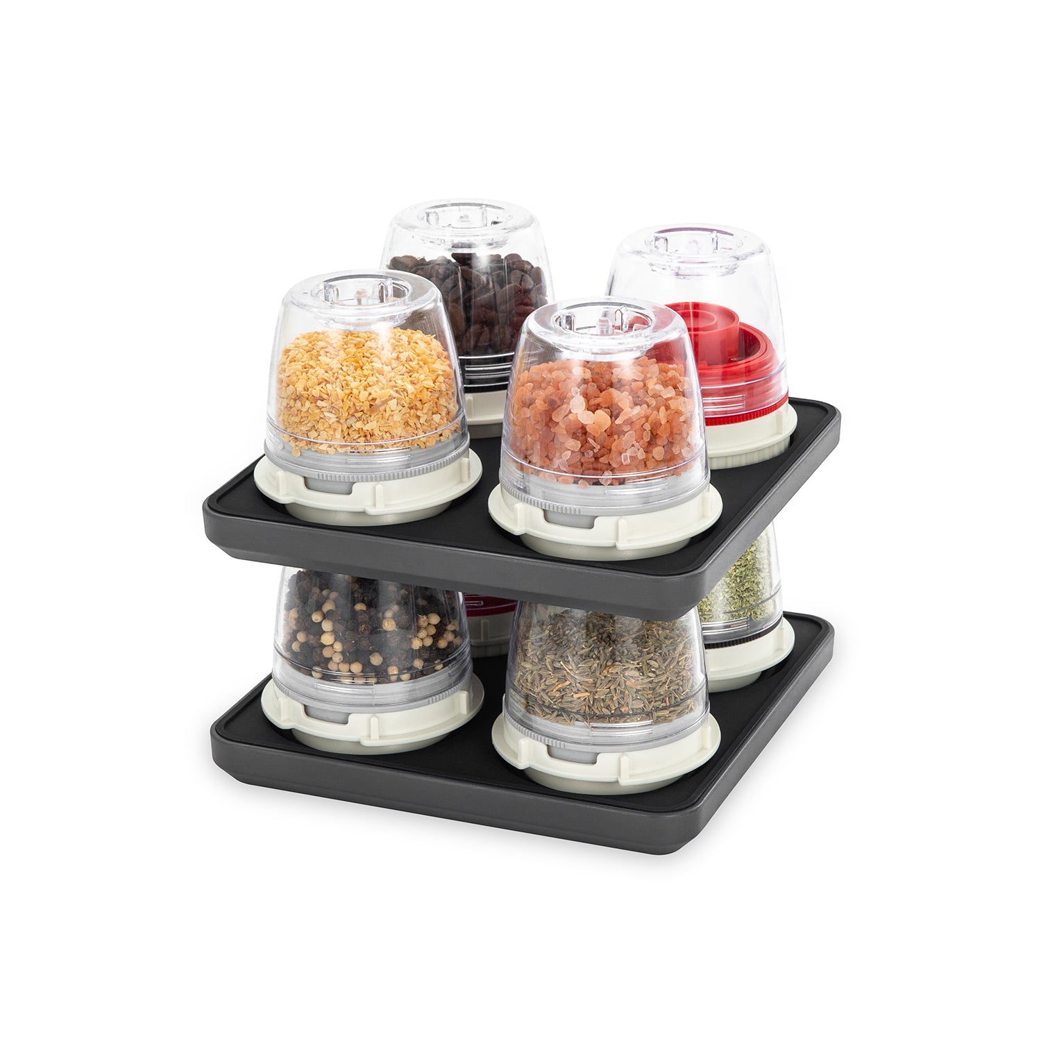 Straight Line Stackable Storage Spice Tray | FinaMill