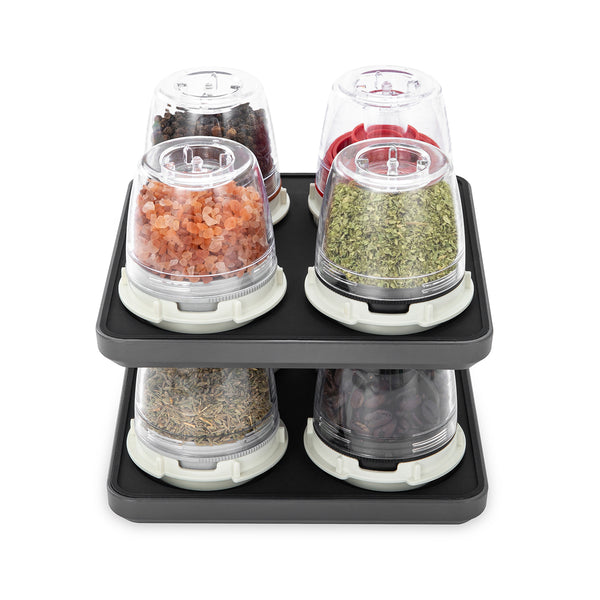 Straight Line Stackable Storage Spice Tray | FinaMill