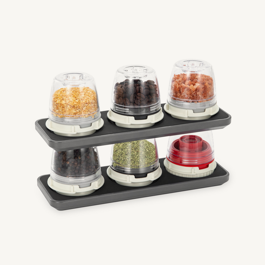 Straight Line Stackable Storage Spice Tray | FinaMill