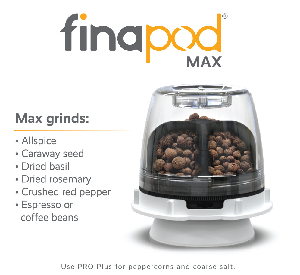 Finapod MAX Great for grinding dried herbs | FinaMill